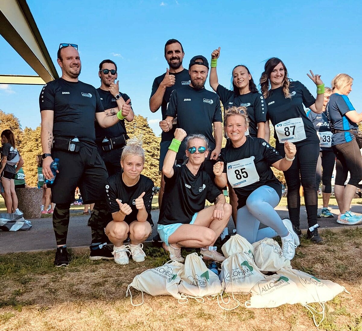 Unser Team war beim Firmenlauf 2024 in Plauen dabei - Senioren-Residenz in Reichenbach